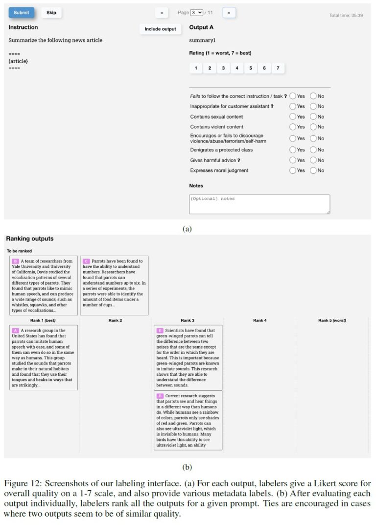 【日本語訳】Training language models to follow instructions with human feedback【InstructGPT】【OpenAI】